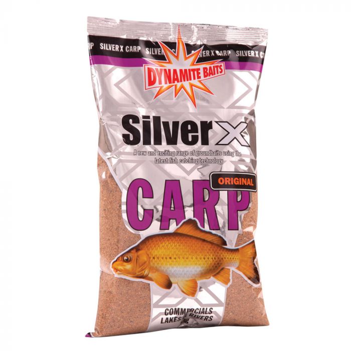 Silver X Carp Original Groundbait 1kg – Picks Cottage Fishery Ltd